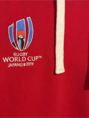 Rugby | Shirts | Wales Wru Red Rugby Hoodie With World Cup Crest | Poshmark